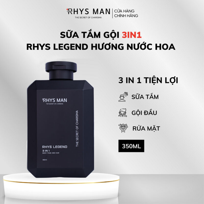 Sữa tắm gội nam Rhys Man Legend [CHÍNH HÃNG]
