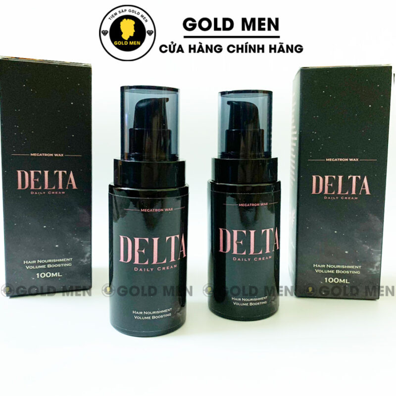 Dưỡng tóc sáp Delta Daily Cream - Giữ nếp tóc - Tạo độ phồng cho tóc