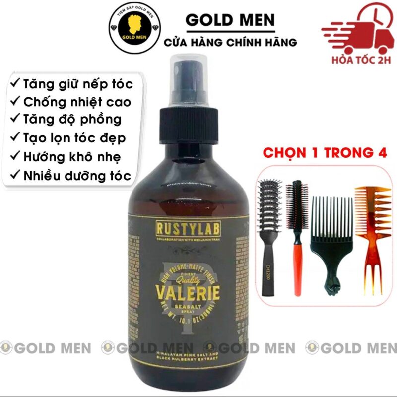 Xịt tạo phồng tóc Rusty Lab Valerie - Dưỡng tóc - Tăng giữ nếp